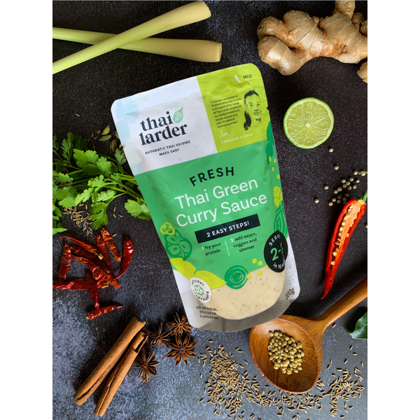 Fresh Thai Curry Sauce 200g - Thai Green Curry – Thai Larder